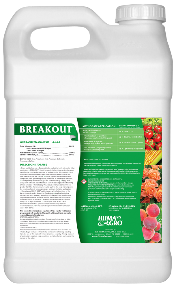 Breakout - Huma Gro®